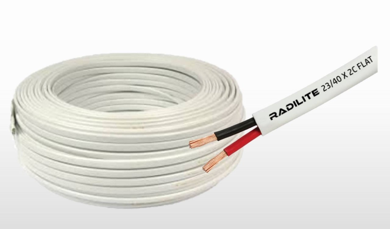 Two Core Flat Flexible Wires - Ambica Cable Co.